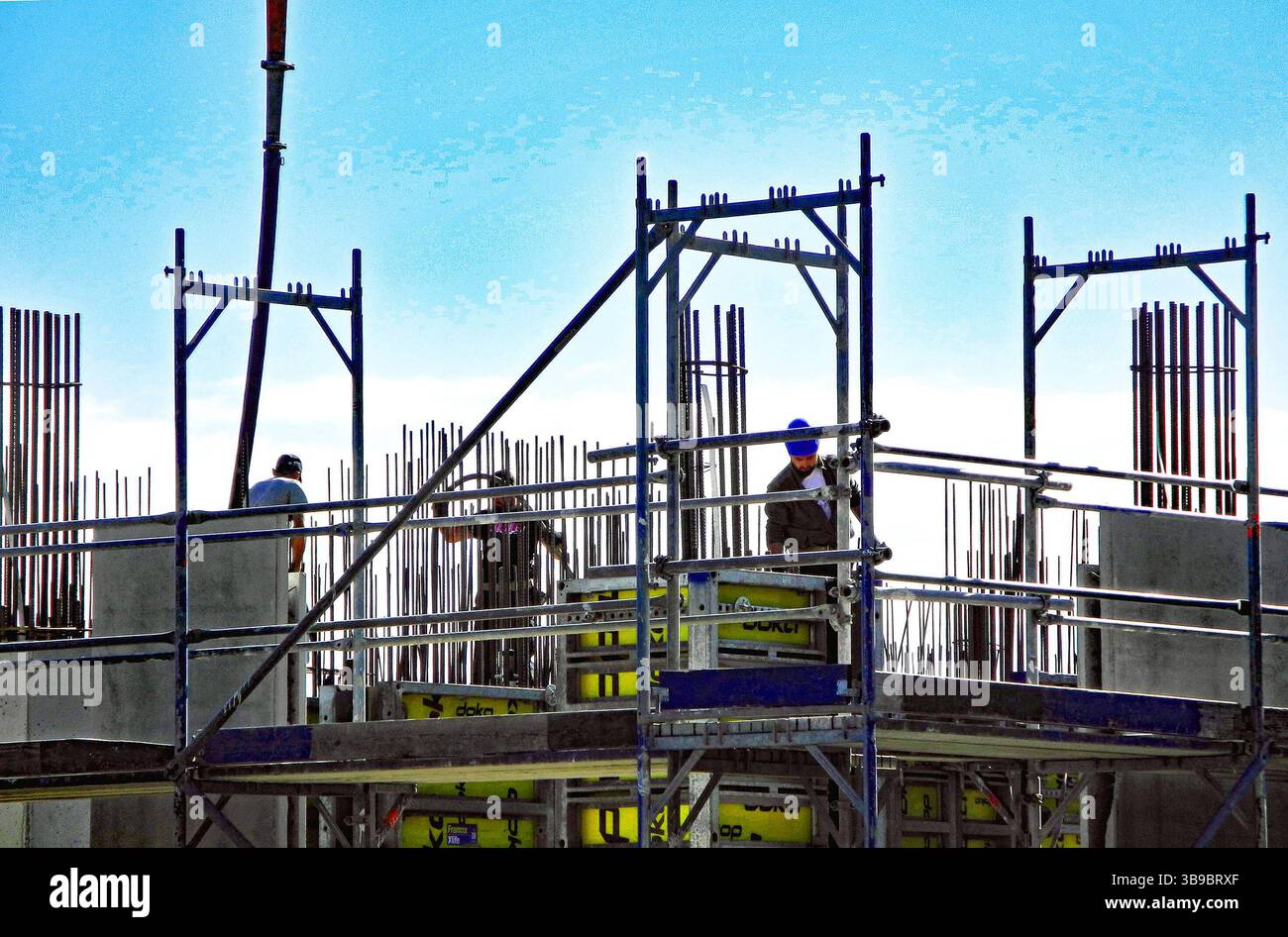 WBM-Baustelle in der Koepenicker Strasse 104-114 auf ehemaliger ...