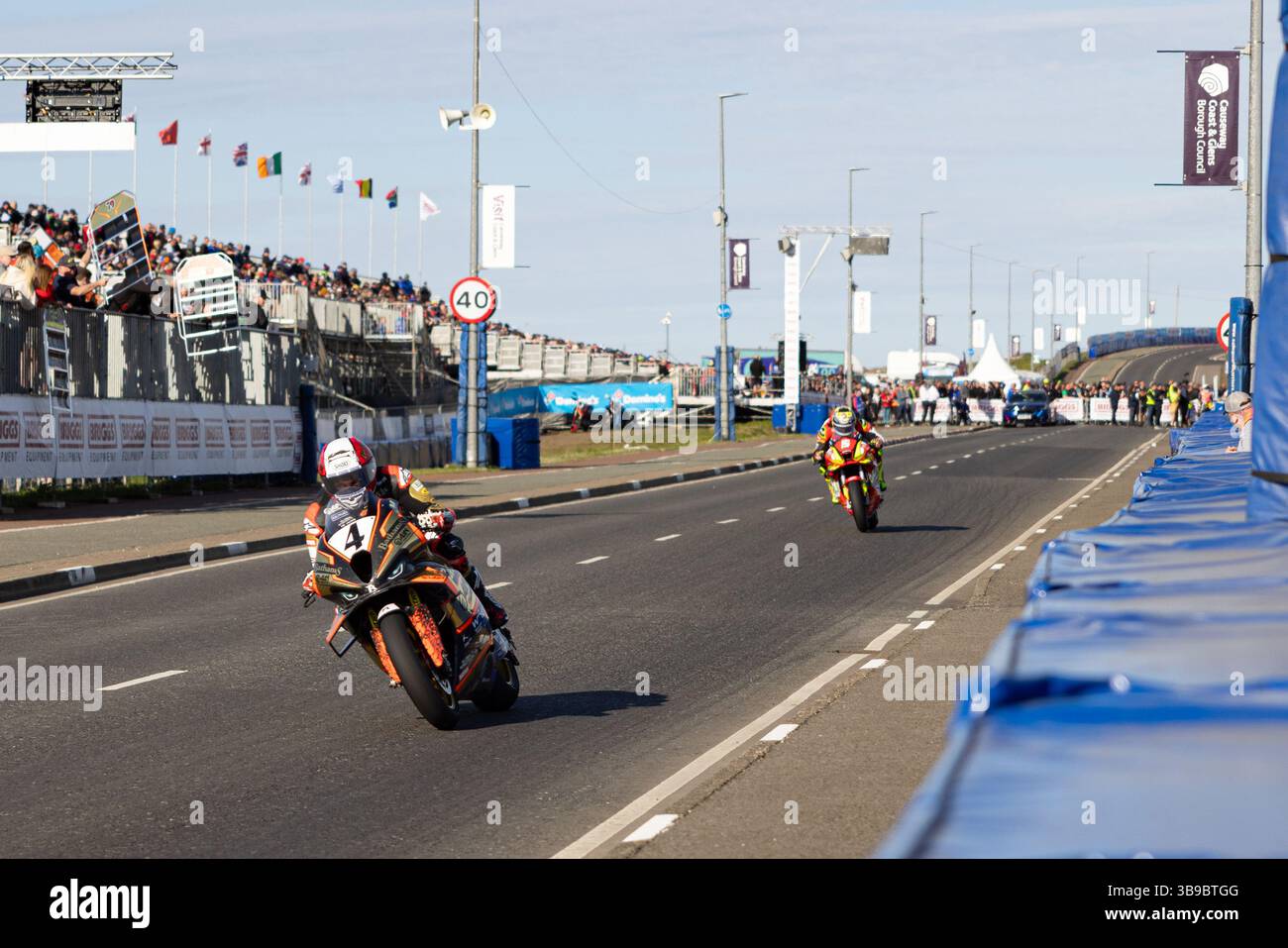 Portstewart, UK. 08th May, 2025. Davey TODD (8Ten Racing) Riding a BMW ...