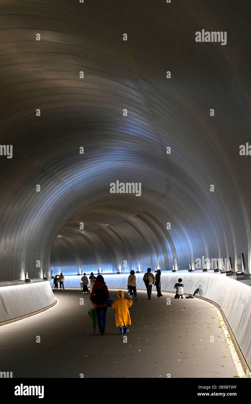 Miho Museum designed by architect I.M .Pei located southeast of Kyoto, in the Shigaraki ...