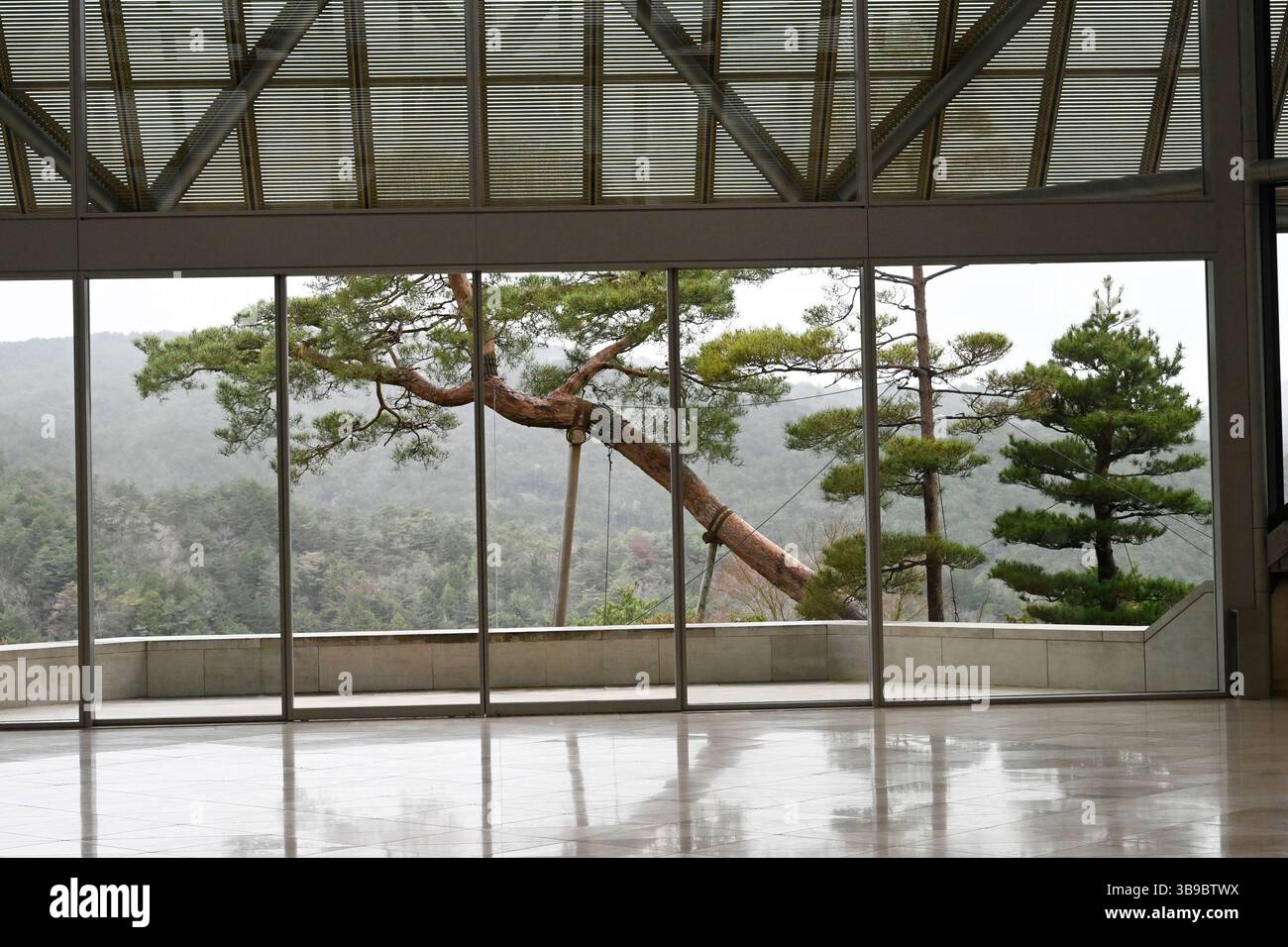 Miho Museum designed by architect I.M .Pei located southeast of Kyoto ...