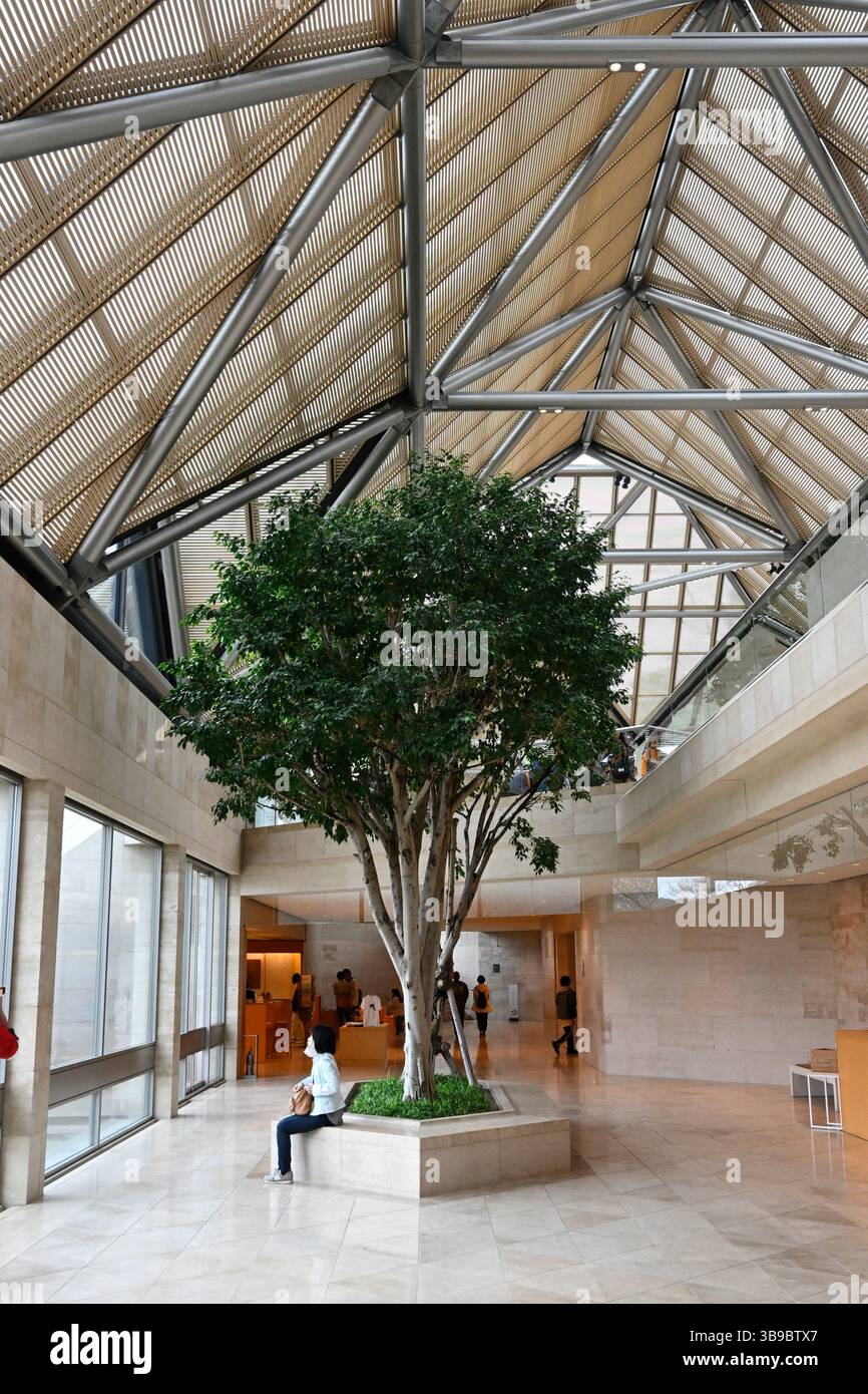 Miho Museum designed by architect I.M .Pei located southeast of Kyoto, in the Shigaraki ...