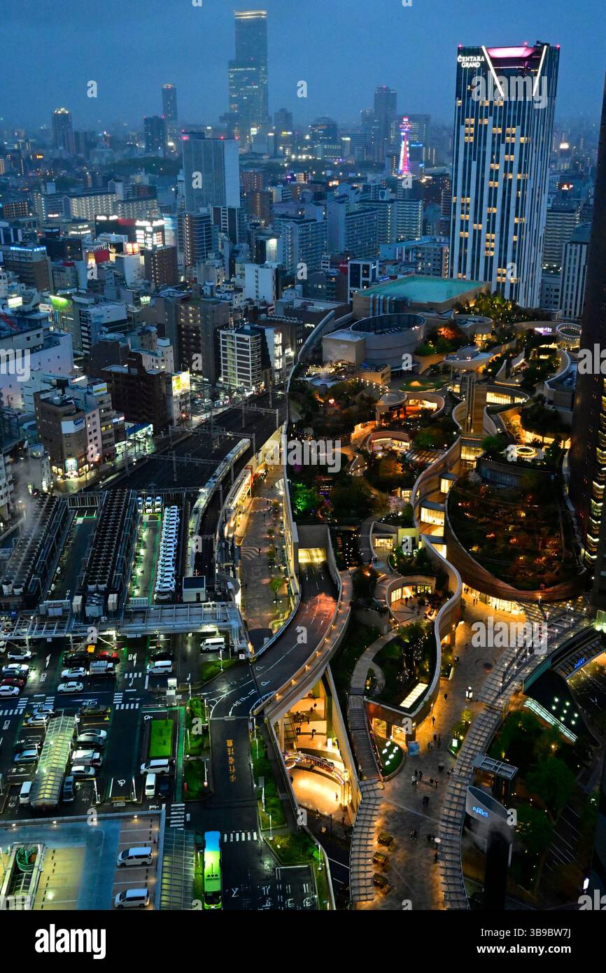 Japan osaka namba parks architecture hi-res stock photography and ...