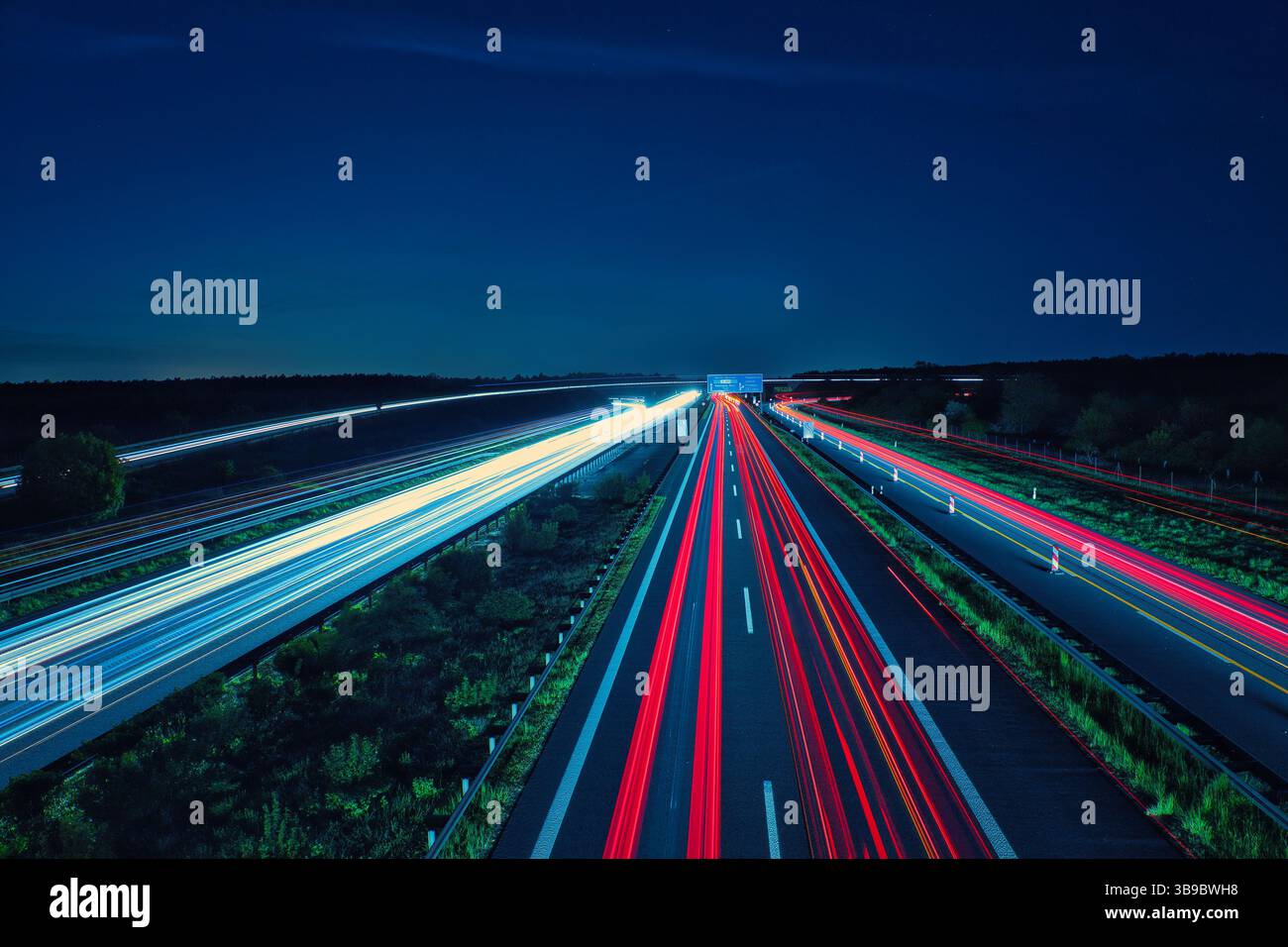 Traffic on the Highway - Travel - Background - Line - Ecology - Long ...