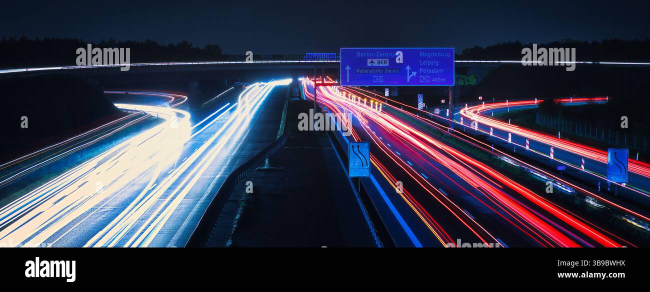 Traffic on the Highway - Travel - Background - Line - Ecology - Long ...