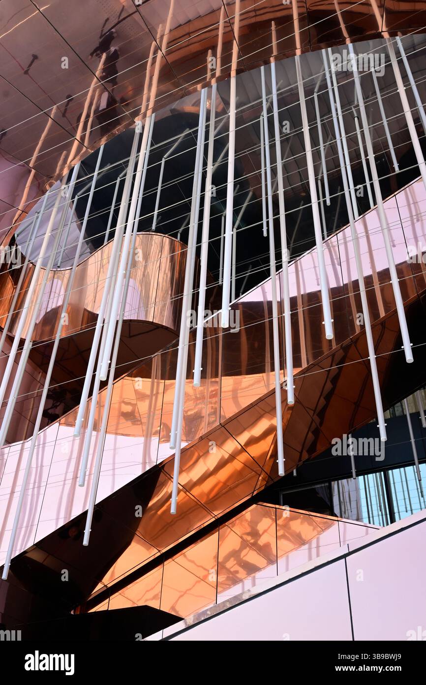 View of the France Pavilion at the World Expo 2025 at Yumeshima, an ...