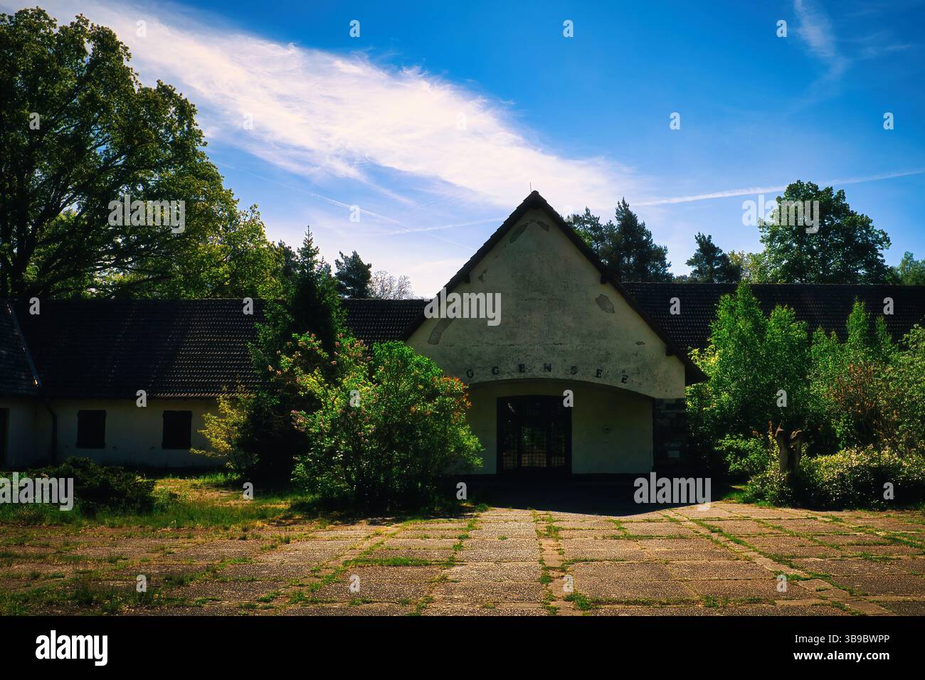 Göbbel's Villa Bogensee in Brandenburg Germany Stock Photo - Alamy