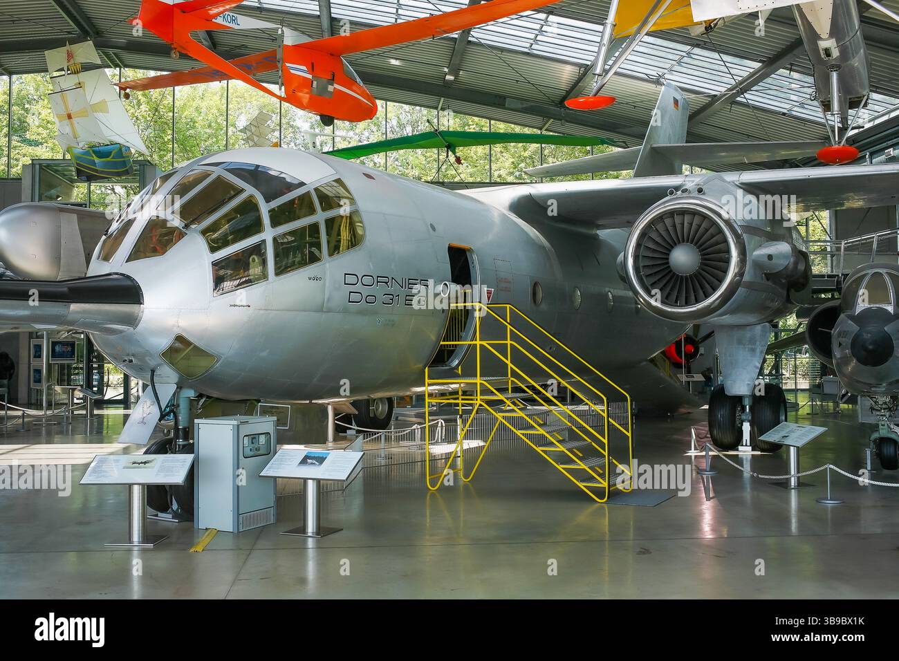 Deutsches Museum Flugwerft OberscheiBheim Munich Germany Stock Photo ...