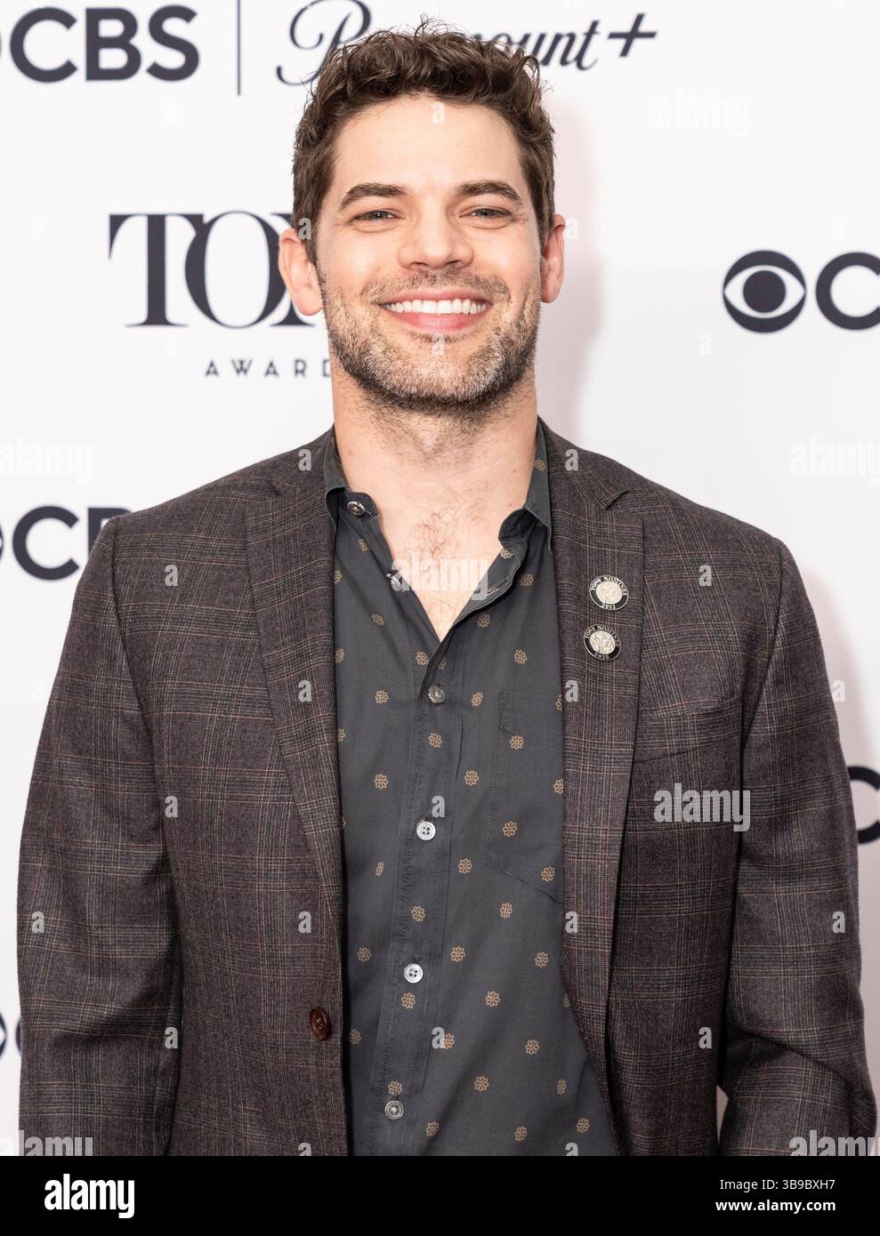 New York, USA. 08th May, 2025. Jeremy Jordan nominated for Best ...