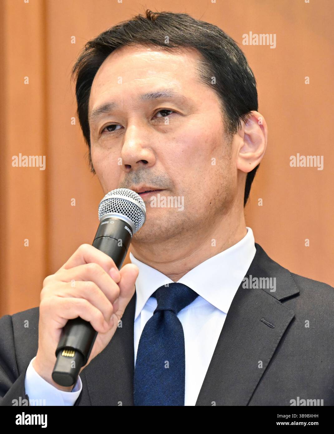 Kazuhito Tanaka, the new president of Japan Airport Terminal Co., Ltd ...
