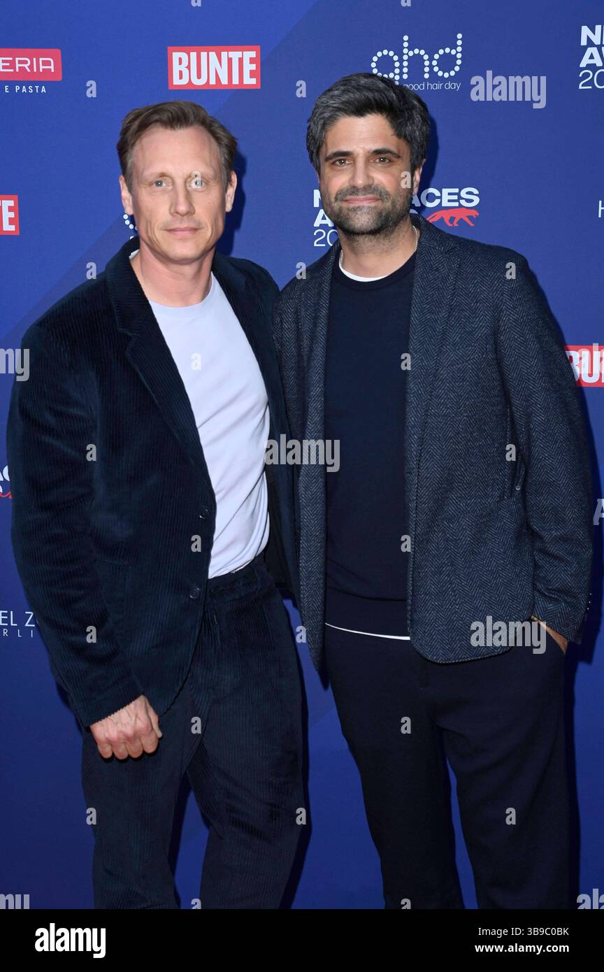 Patrick Kalupa und Maximilian Grill bei der Verleihung der Bunte New ...