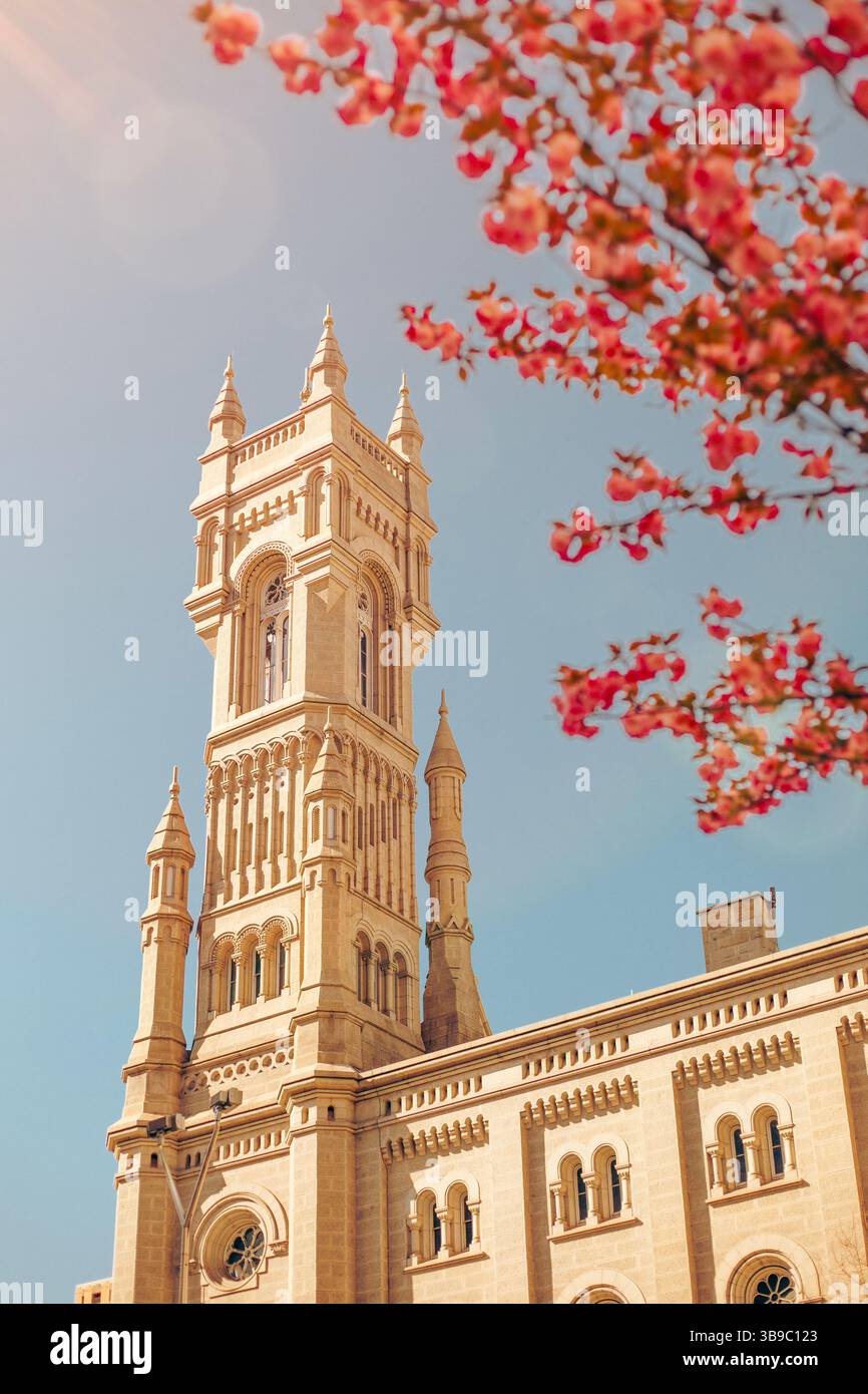 Masonic Temple tower in downtown Philadelphia, Pennsylvania Stock Photo ...