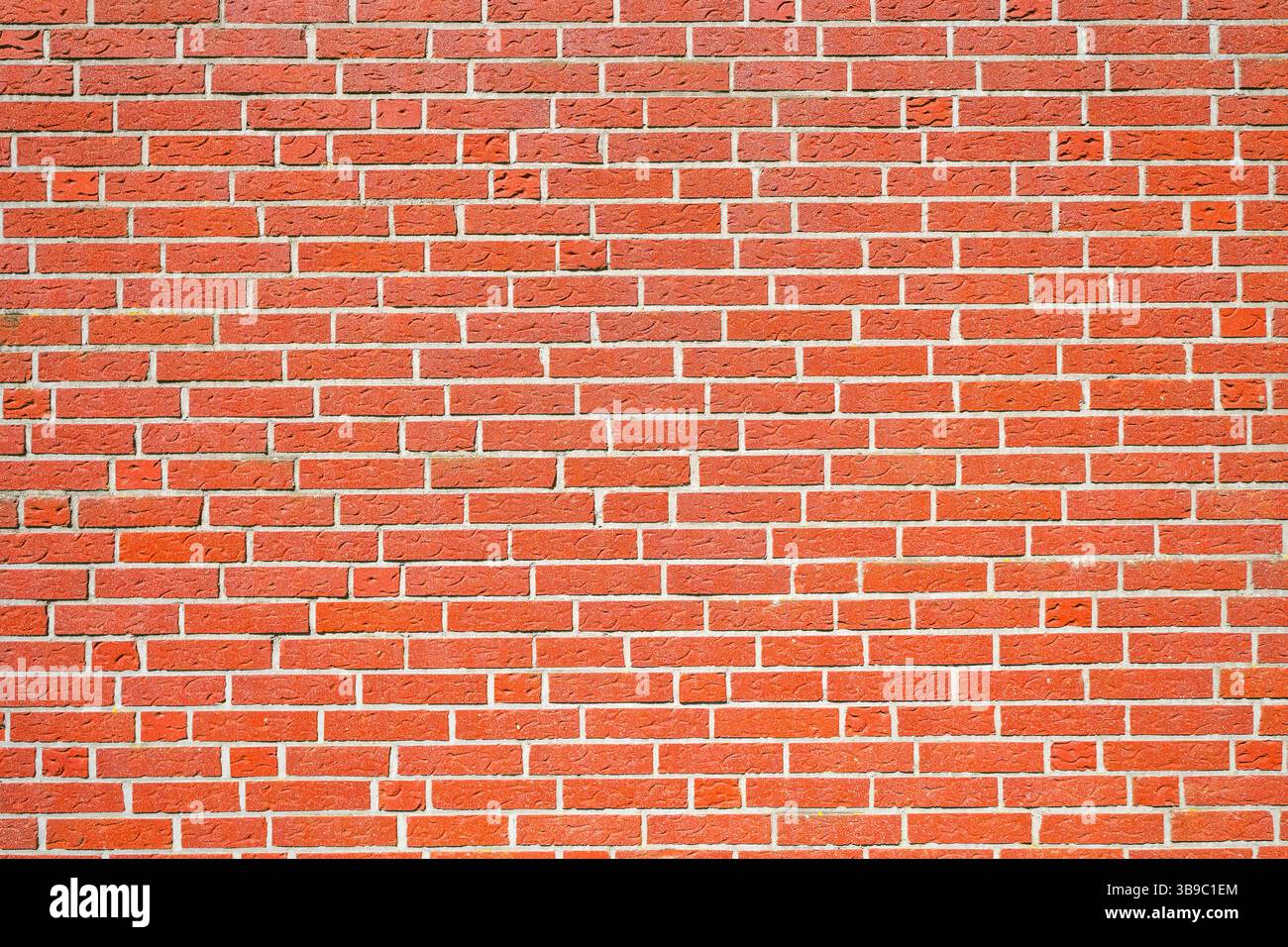 Red brick wall as a template for a background. Red bricks Stock Photo ...