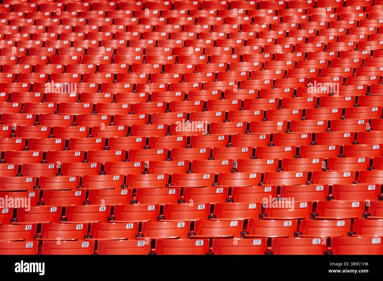 Empty sports stadium seating hi-res stock photography and images - Alamy