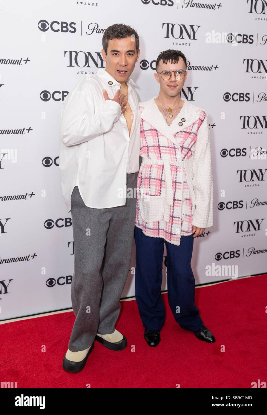 New York, USA. 08th May, 2025. Conrad Ricamora and Cole Escola attend ...