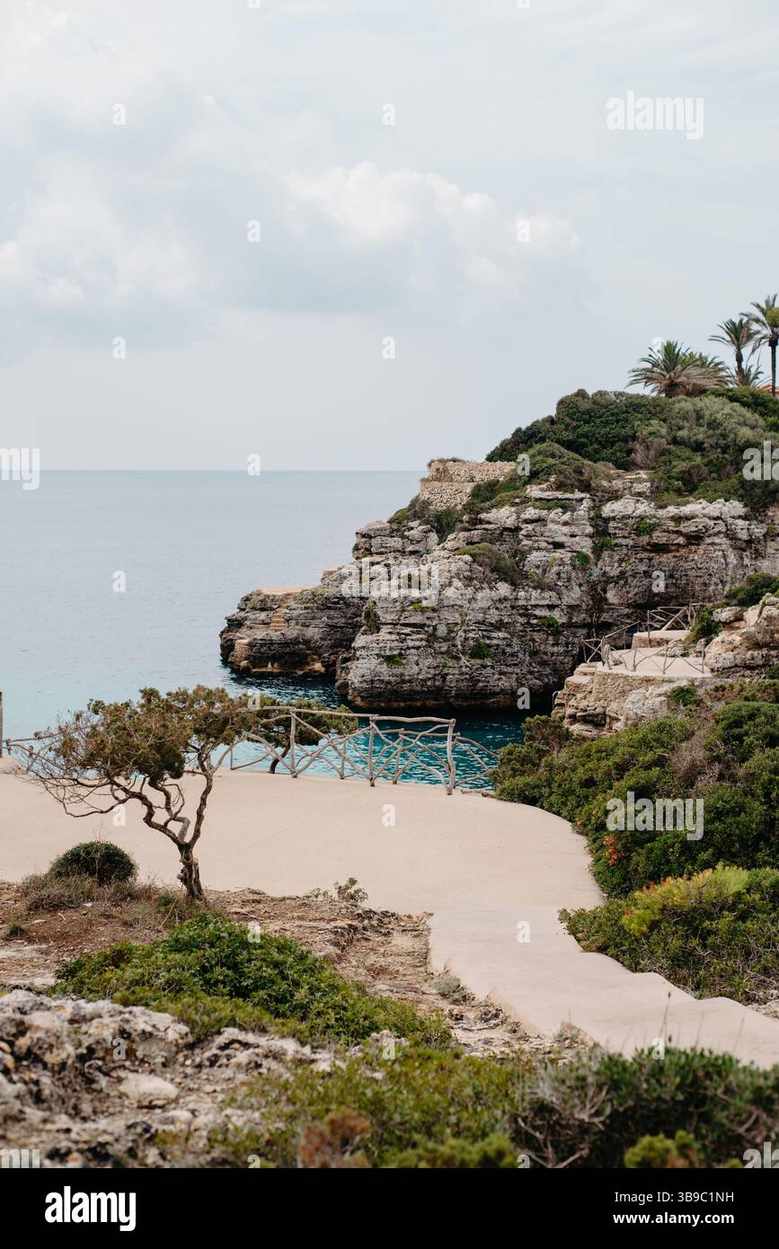 Rocky menorca coastal path hi-res stock photography and images - Alamy