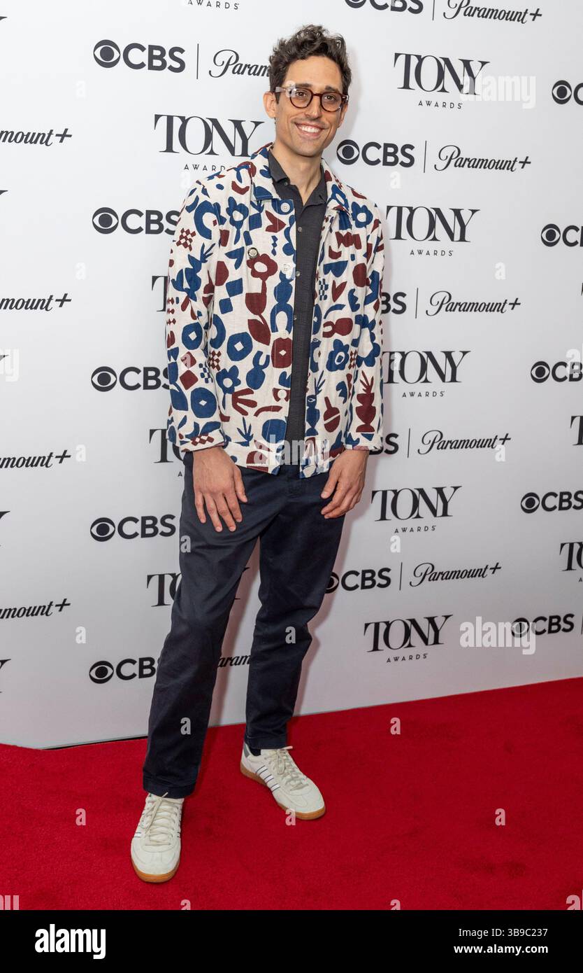 New York, USA. 08th May, 2025. Justin Peck nominated for Best ...