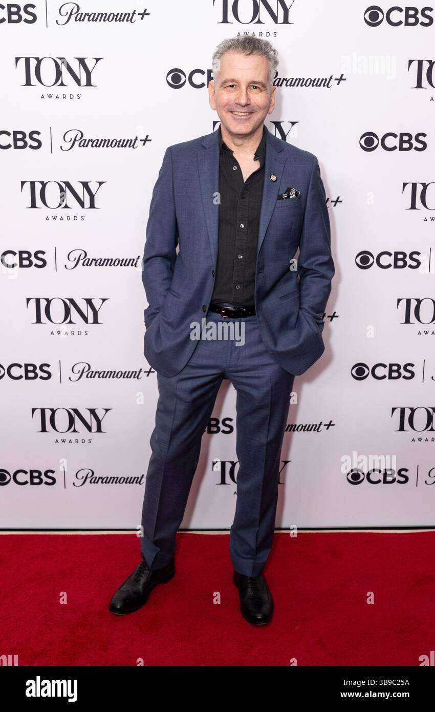 David Cromer nominated for Best Direction of a Musical attends meet the 2025 78th Annual TONY ...