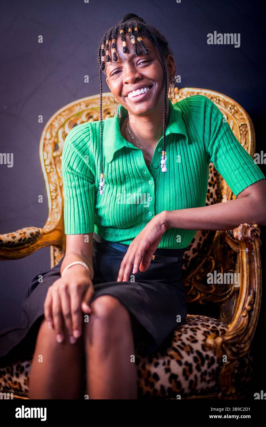 Formal Portraits of a GenZ artist Stock Photo - Alamy