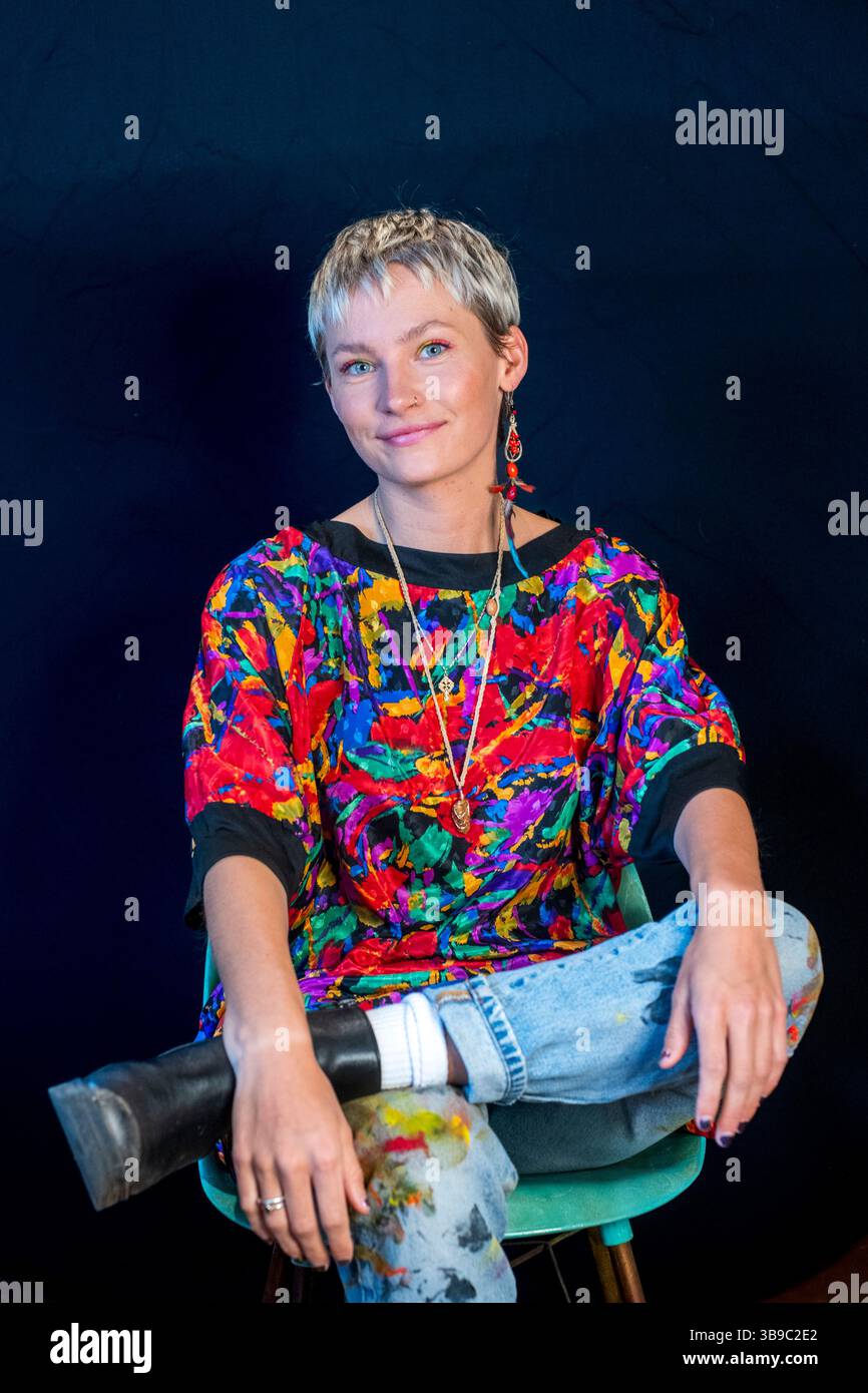 Portrait of Gen Z artist, Bold & Beautiful Stock Photo - Alamy