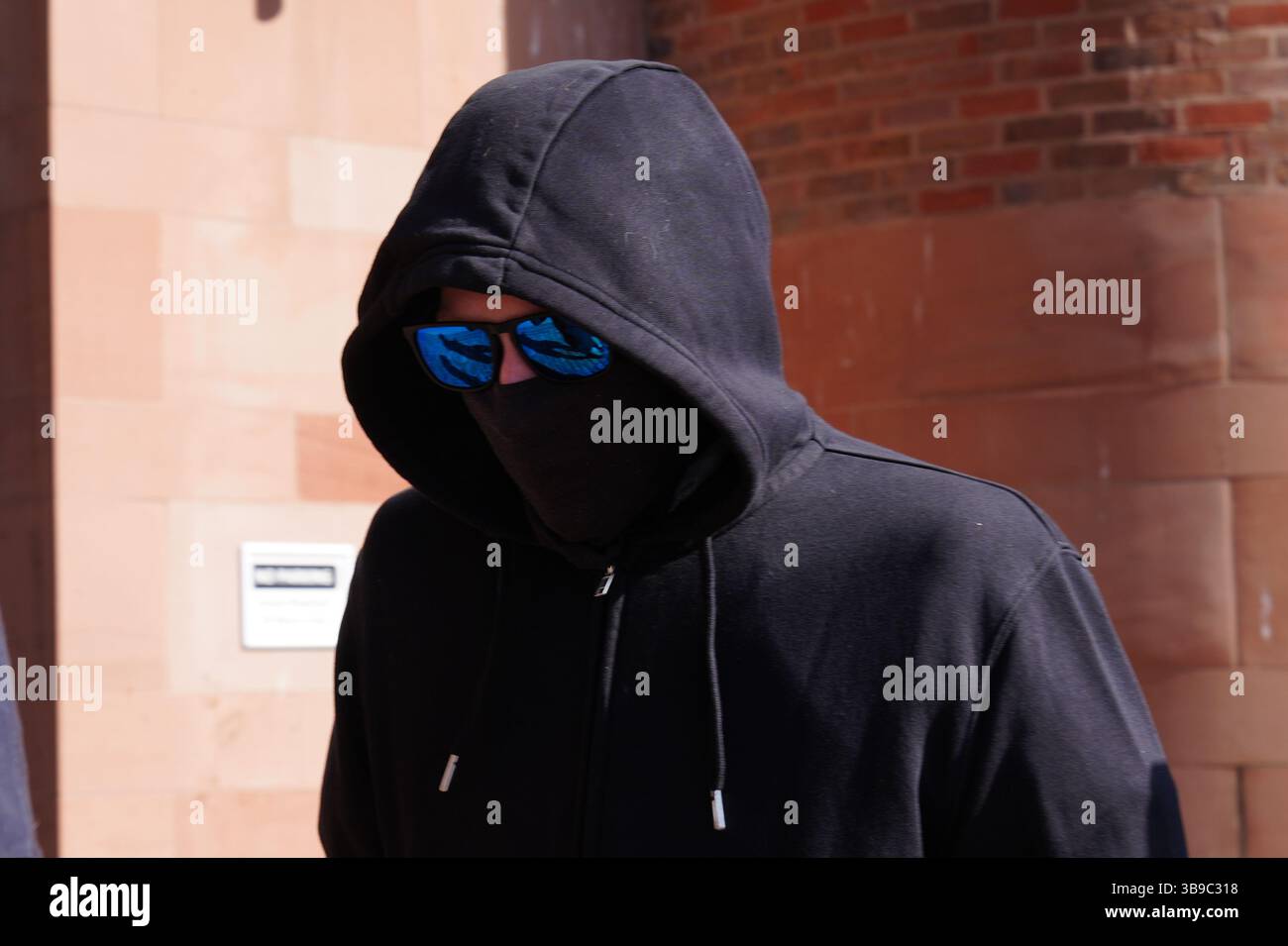 Adam Carruthers, 31, arrives at Newcastle Crown Court where he is ...