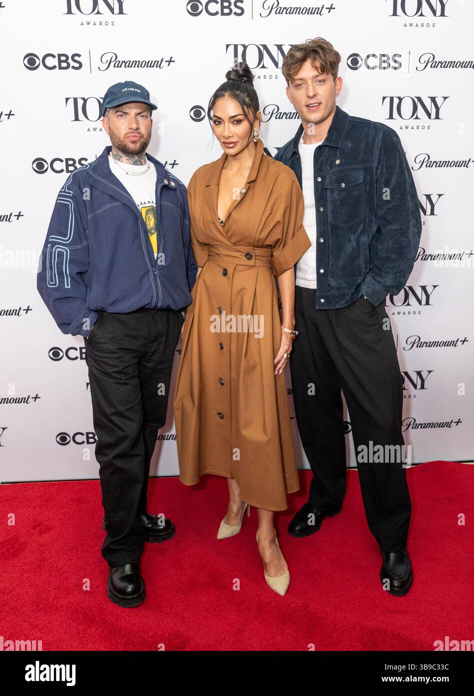 New York, USA. 08th May, 2025. Jamie Lloyd, Nicole Scherzinger, Tom ...