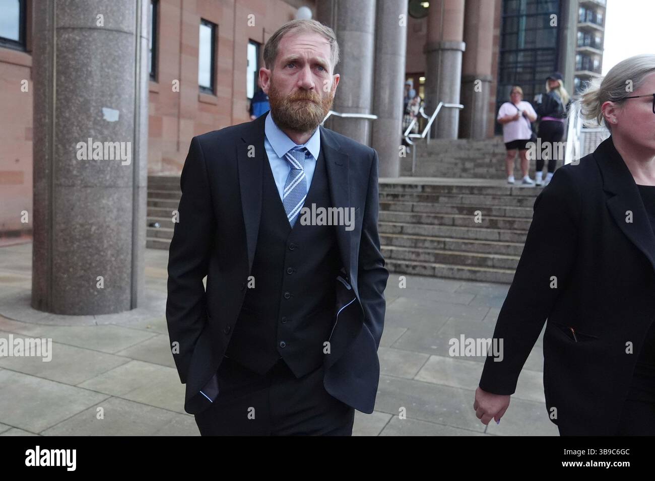 File photo dated 27/08/24 Daniel Graham leaving Newcastle Crown Court ...