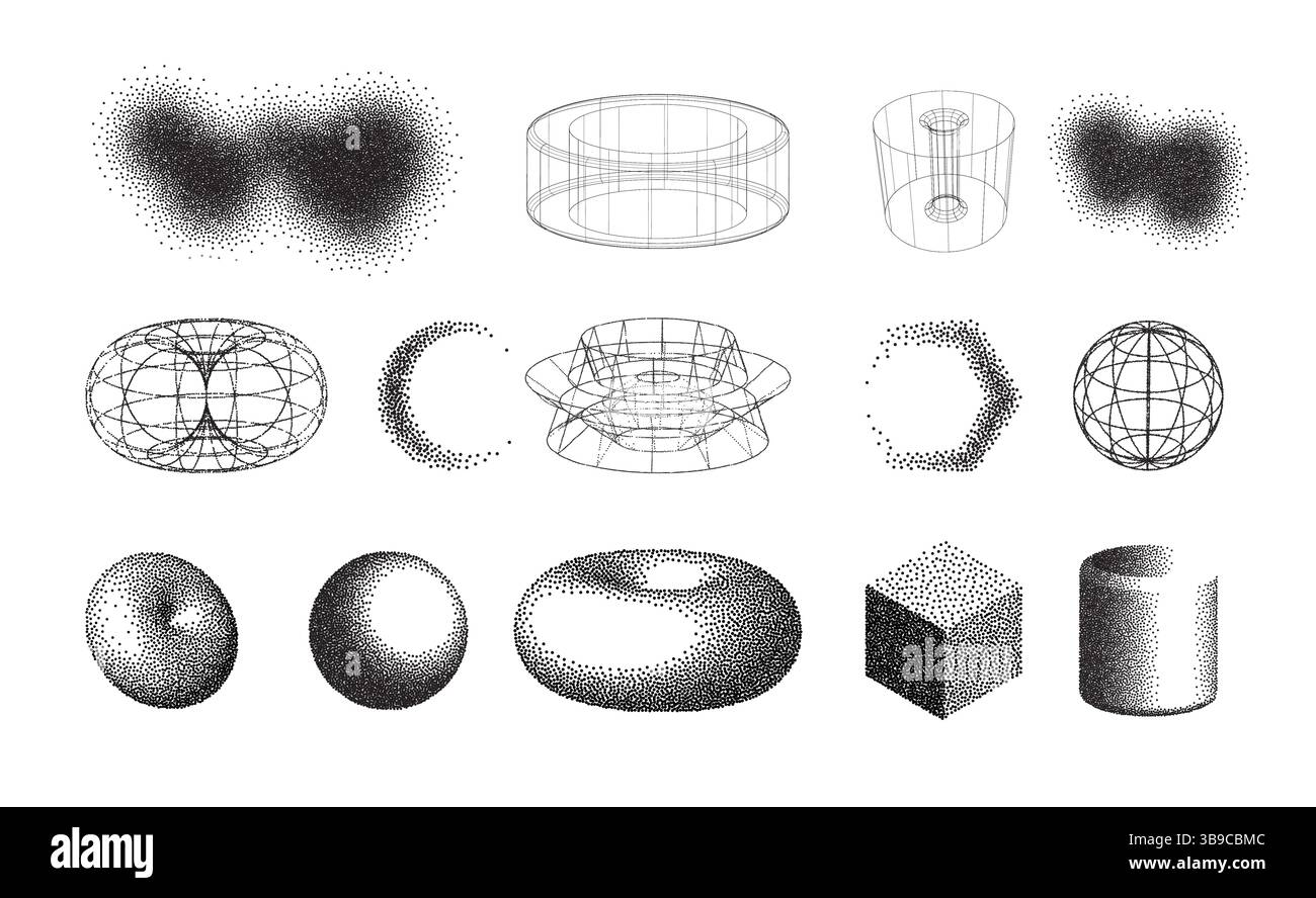 Spatial elements Stock Vector Images - Alamy