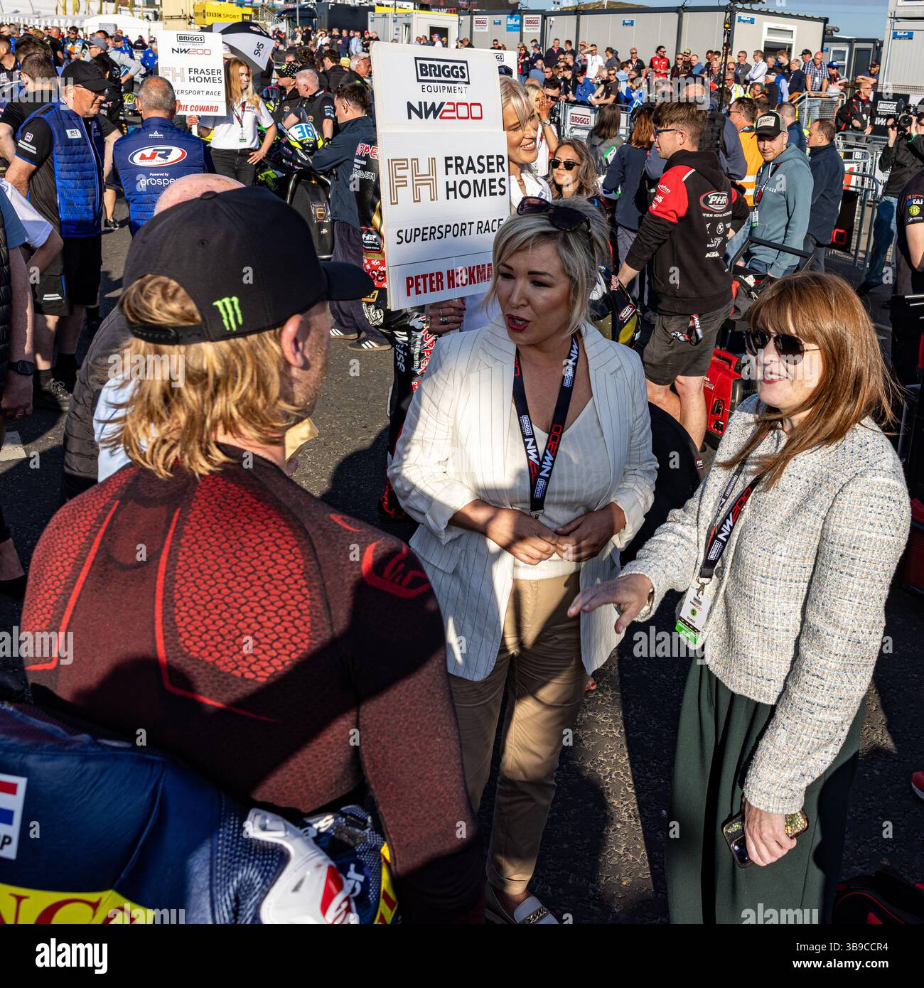 Michael DUNLOP (MD Racing) Won Race 2 (Fraser Homes) at the ...