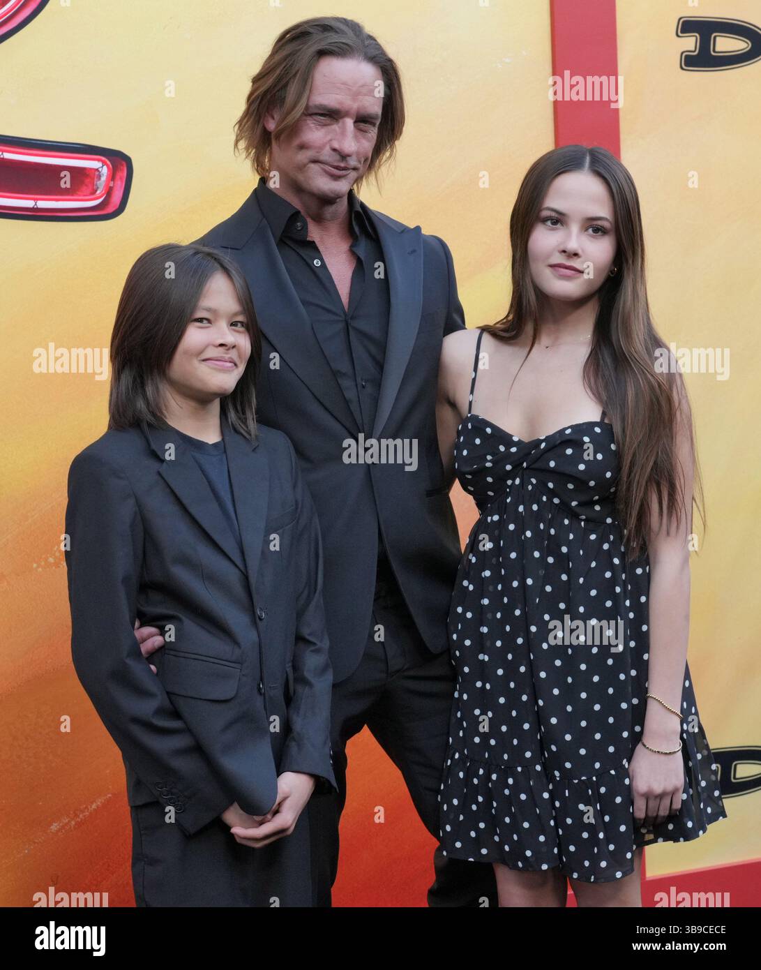 Los Angeles, USA. 08th May, 2025. (L-R) Hunter Lee Holloway, Josh ...