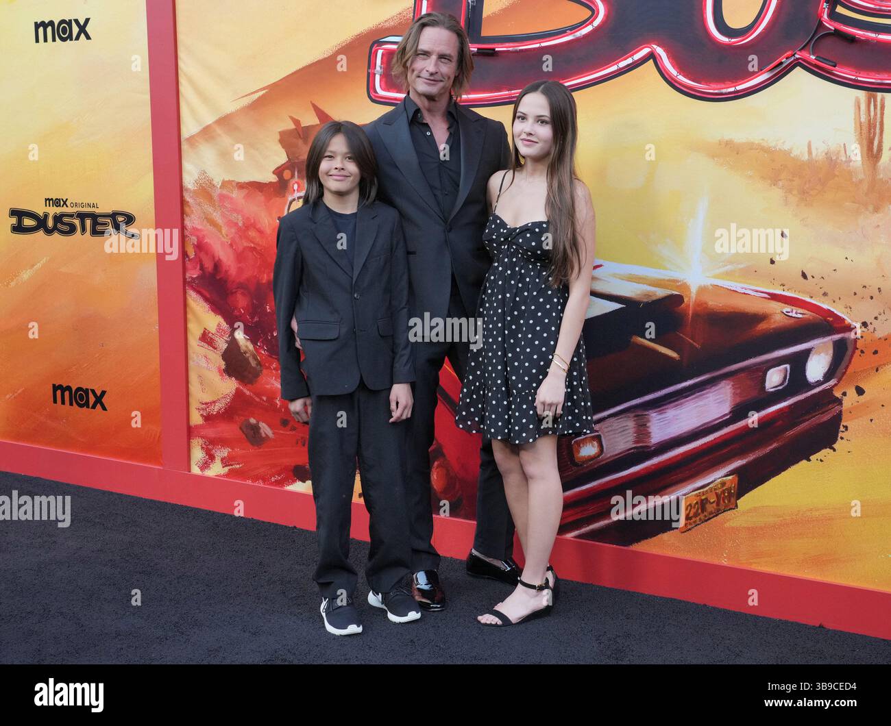 Los Angeles, USA. 08th May, 2025. (L-R) Hunter Lee Holloway, Josh ...