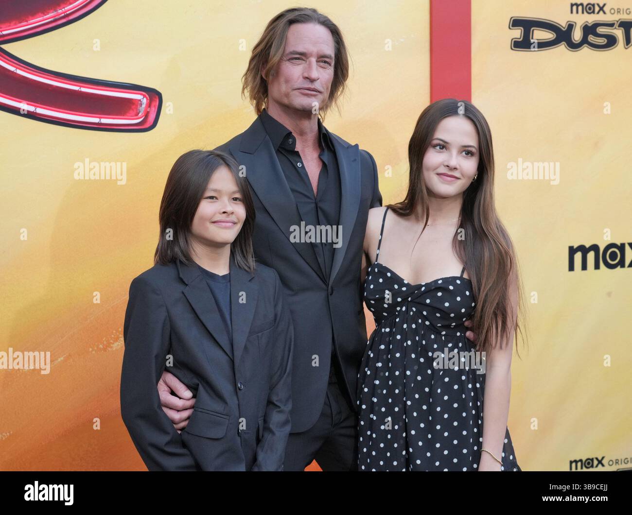 Los Angeles, USA. 08th May, 2025. (L-R) Hunter Lee Holloway, Josh ...