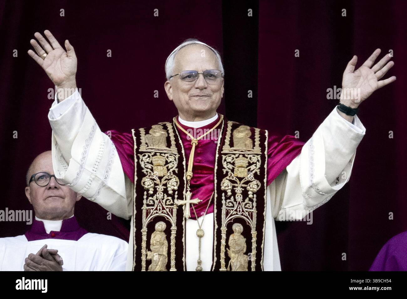 Italy, Rome, Vatican City, May 8, 2025 : Cardinal Robert Prevost has ...