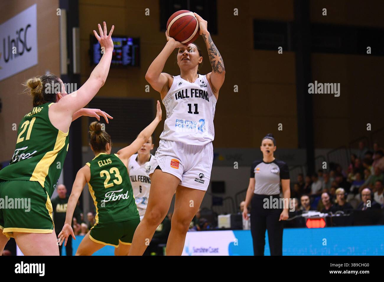 Sunshine Coast, Australia. 09th May, 2025. Sharne Robati of New Zealand ...