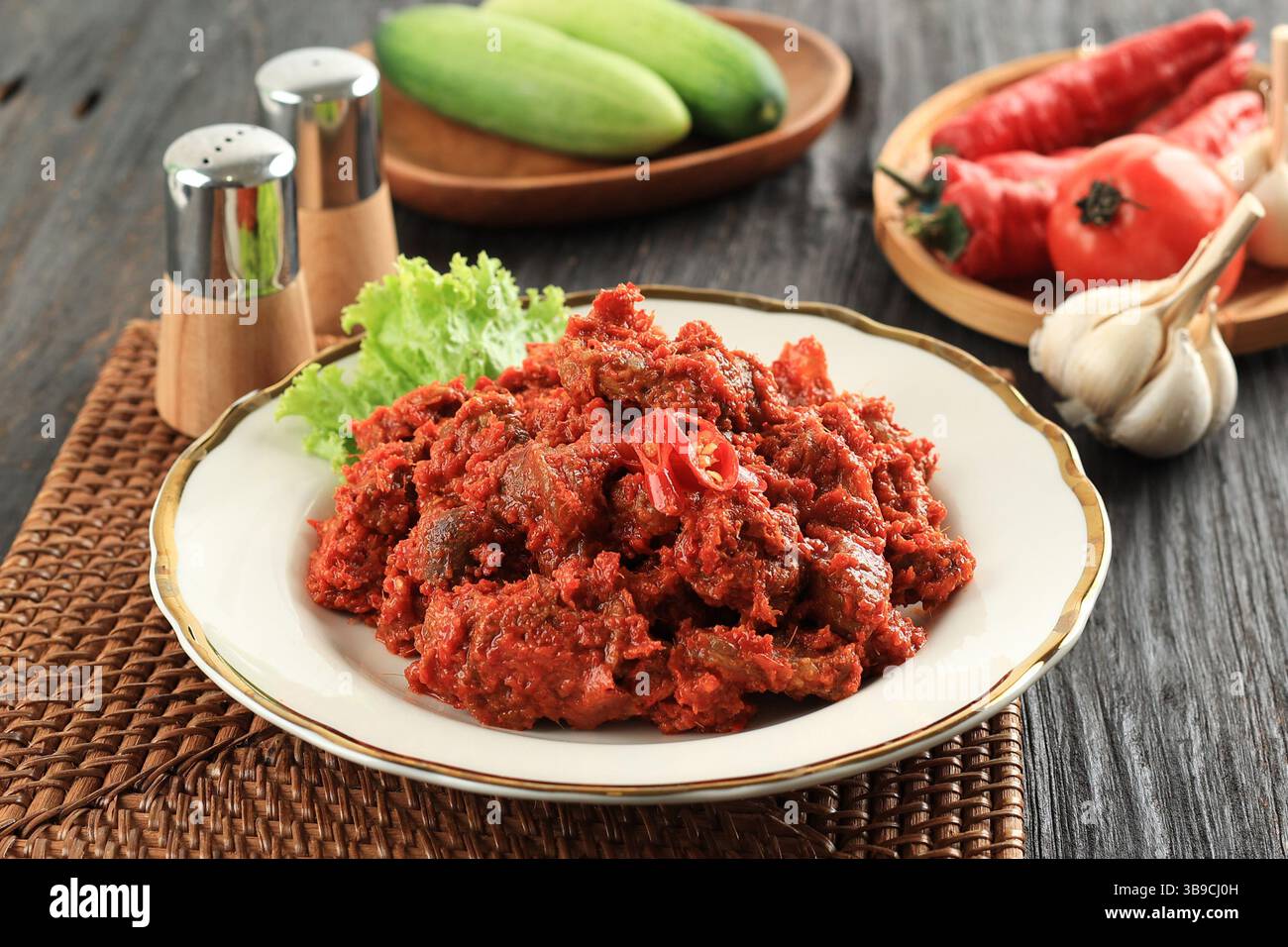 Sambal Goreng Daging Sapi Cirebon, Beef with Spicy Chilli Sauce Popular ...