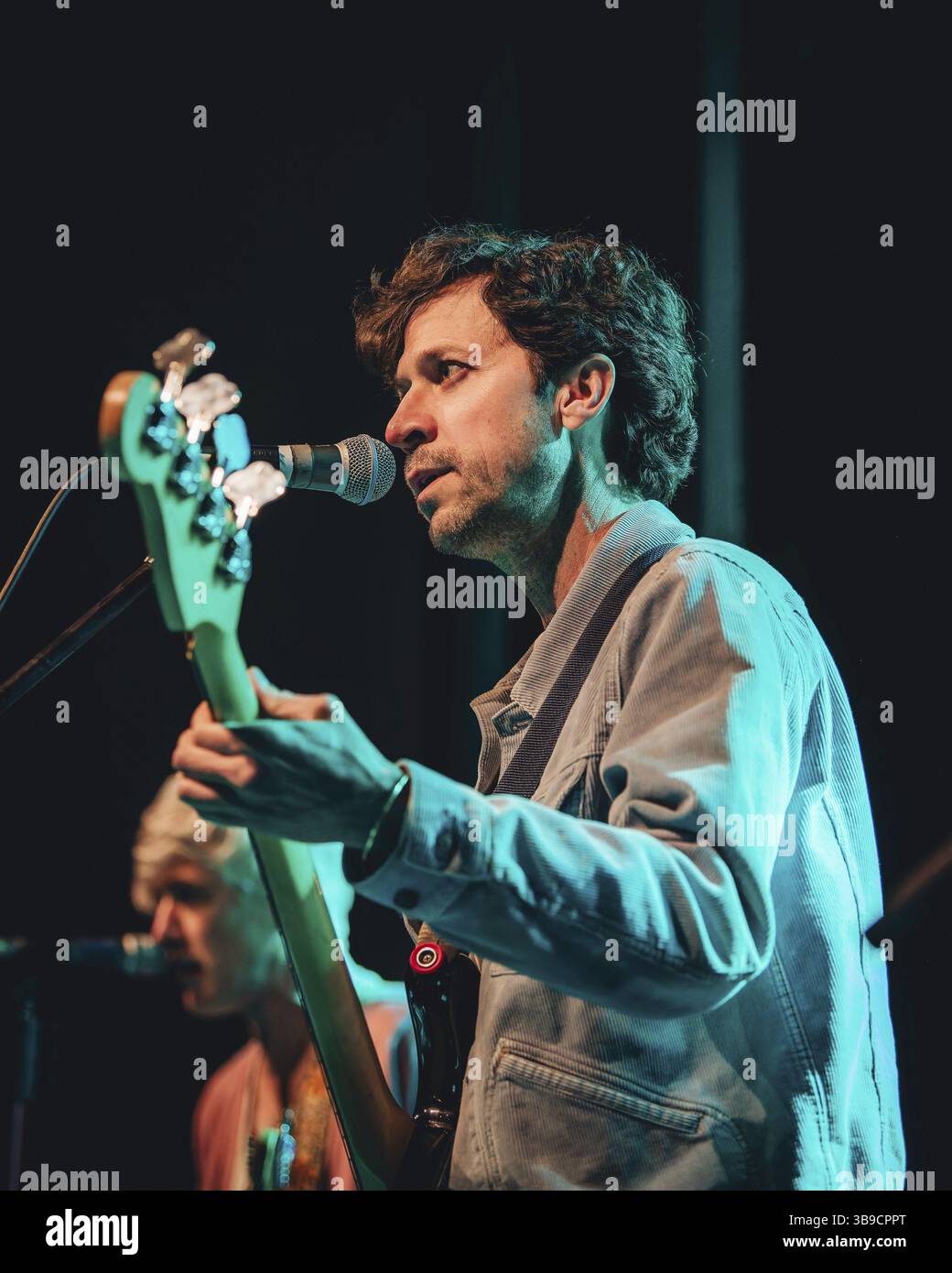 Chris Cain, bassist of We are Scientists live on Europe 2025 Tour at ...