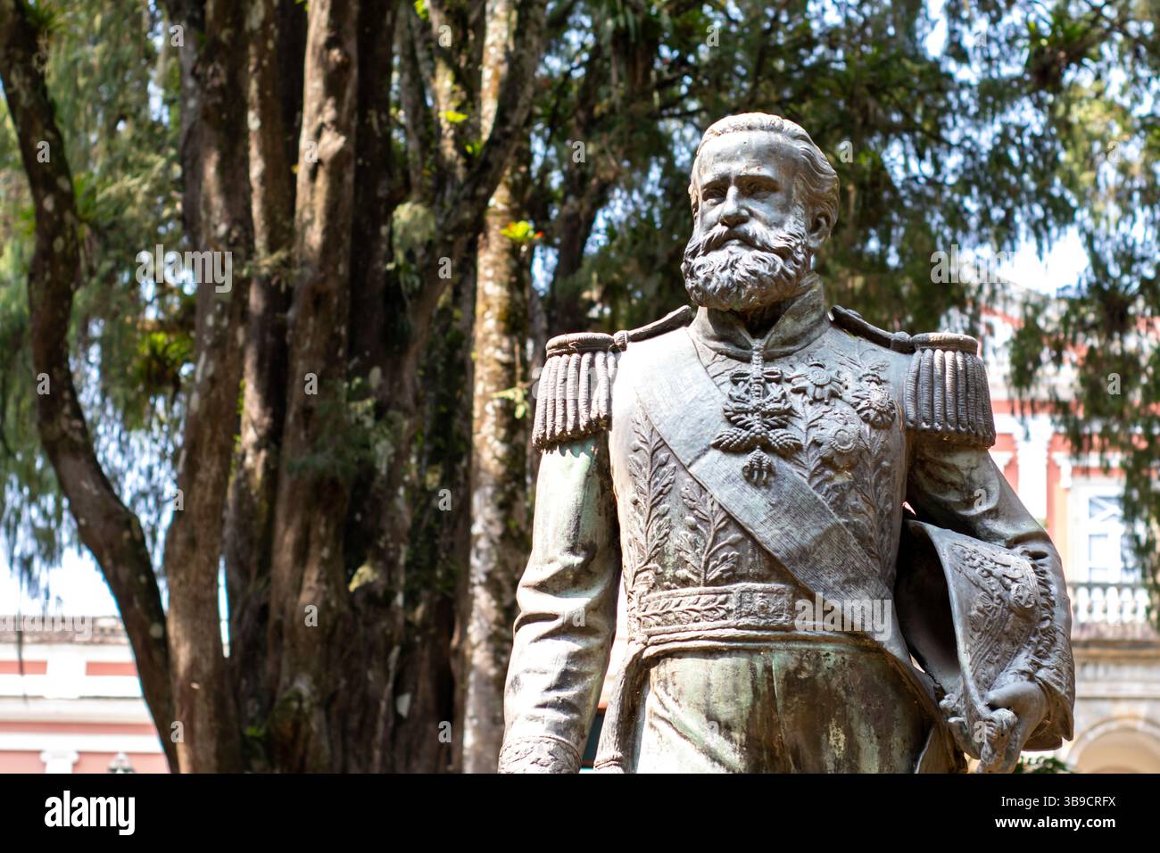 Statue of the Emperor of Brazil, Dom Pedro II Stock Photo - Alamy