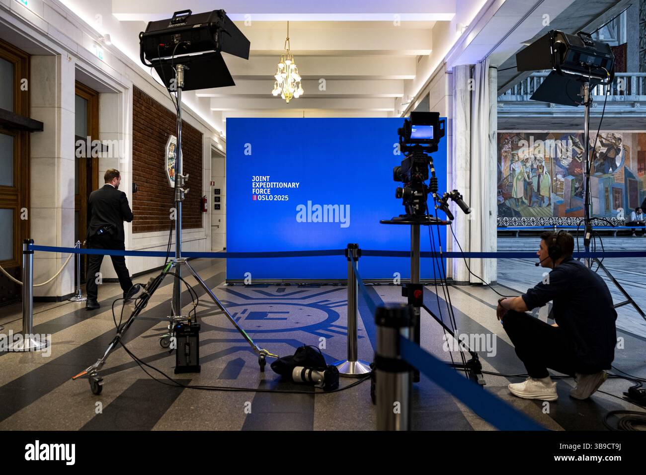 OSLO - The Joint Expeditionary Force meeting in Oslo. The Premiers of ...