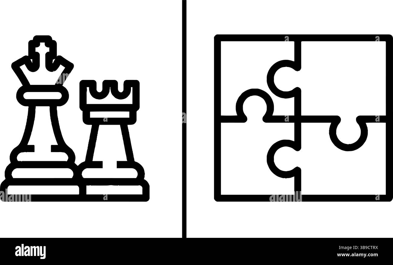 Strategic teamwork and collaboration concepts with chess pieces and ...