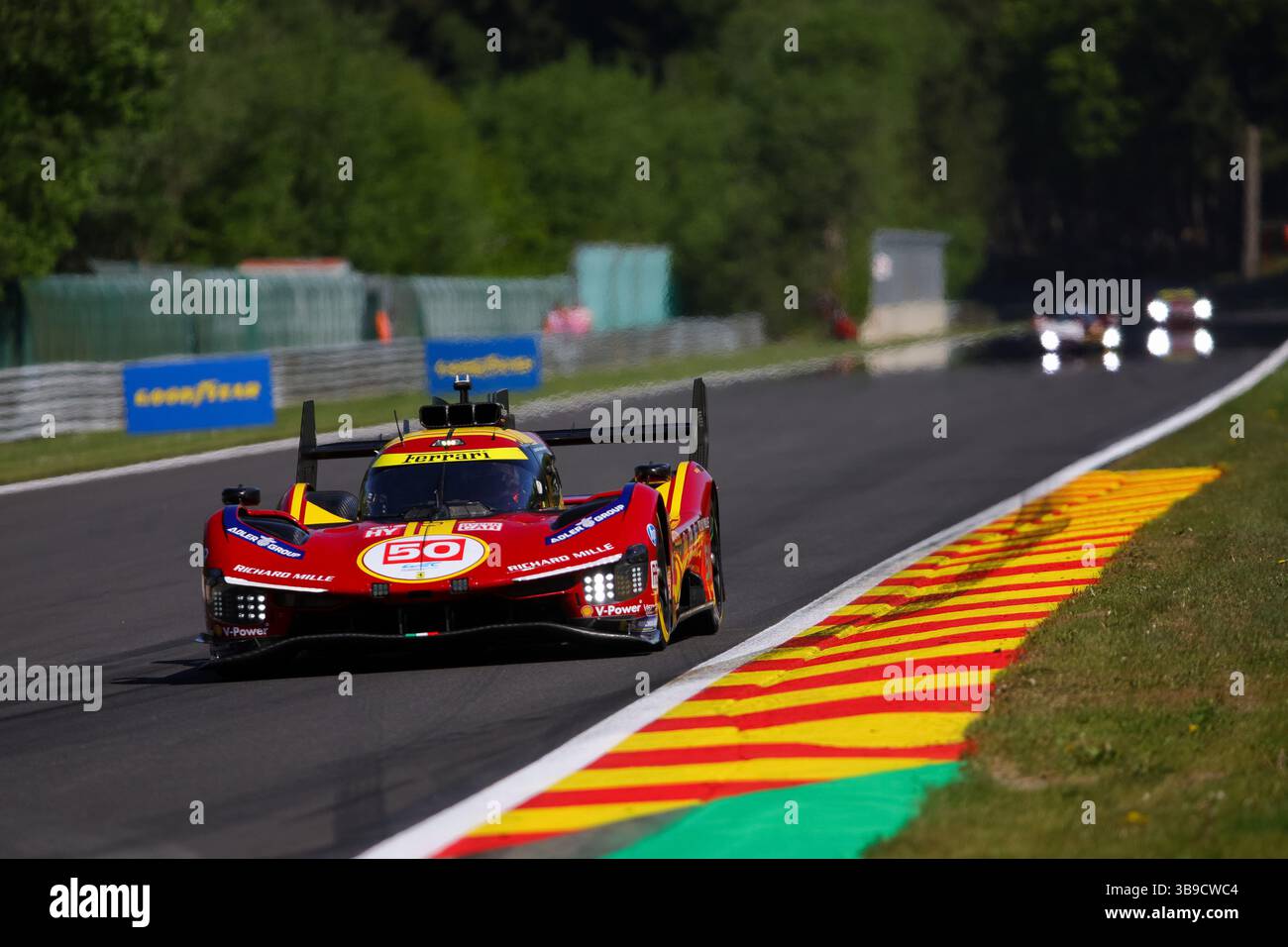 Spa Francorchamps, Belgium. 09th May, 2025. Antonio FUOCO (ITA), Miguel MOLINA (ESP), Nicklas ...