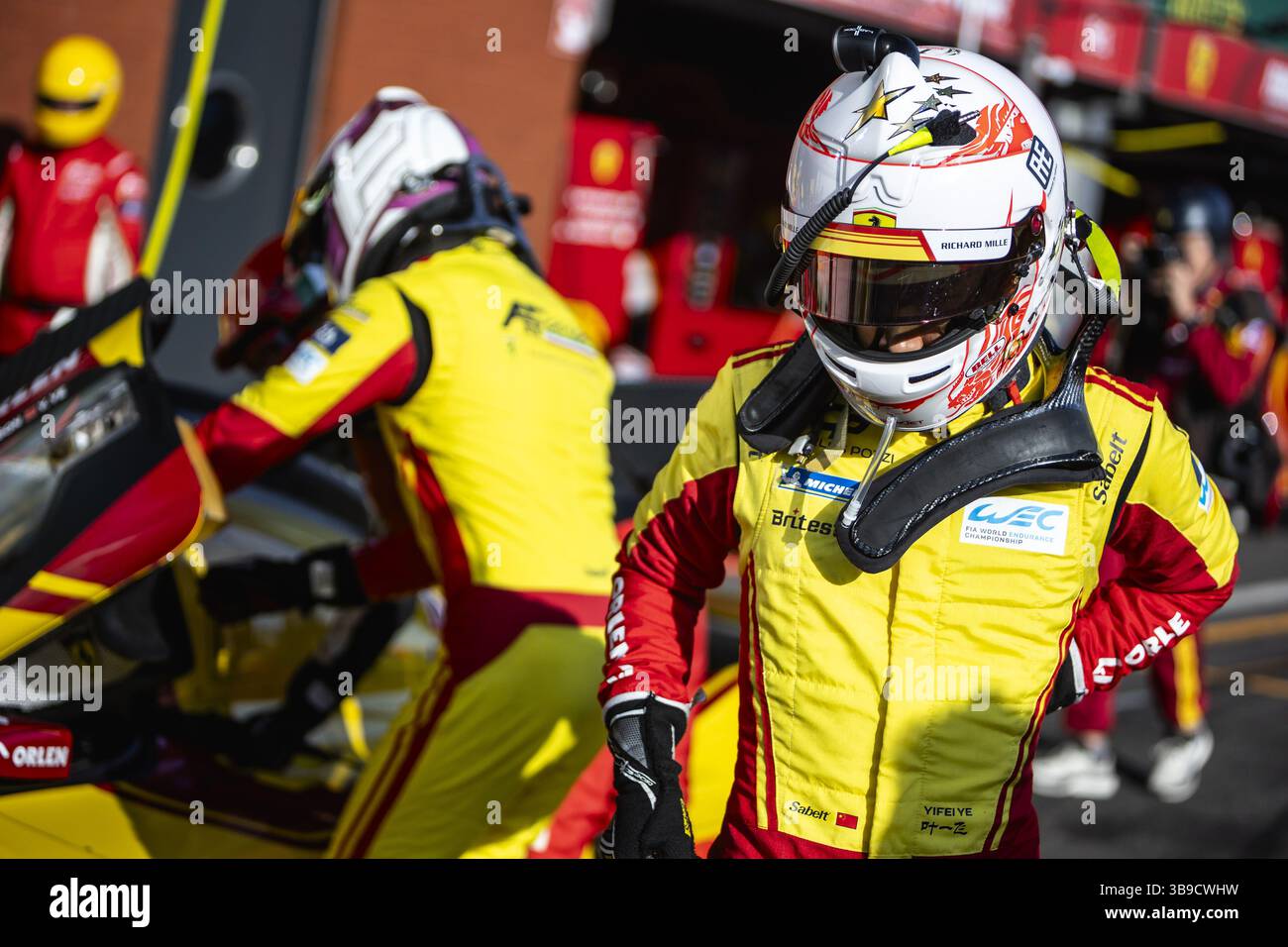 YE Yifei (chn), AF Corse, Ferrari 499P #83, Hypercar, portrait during ...
