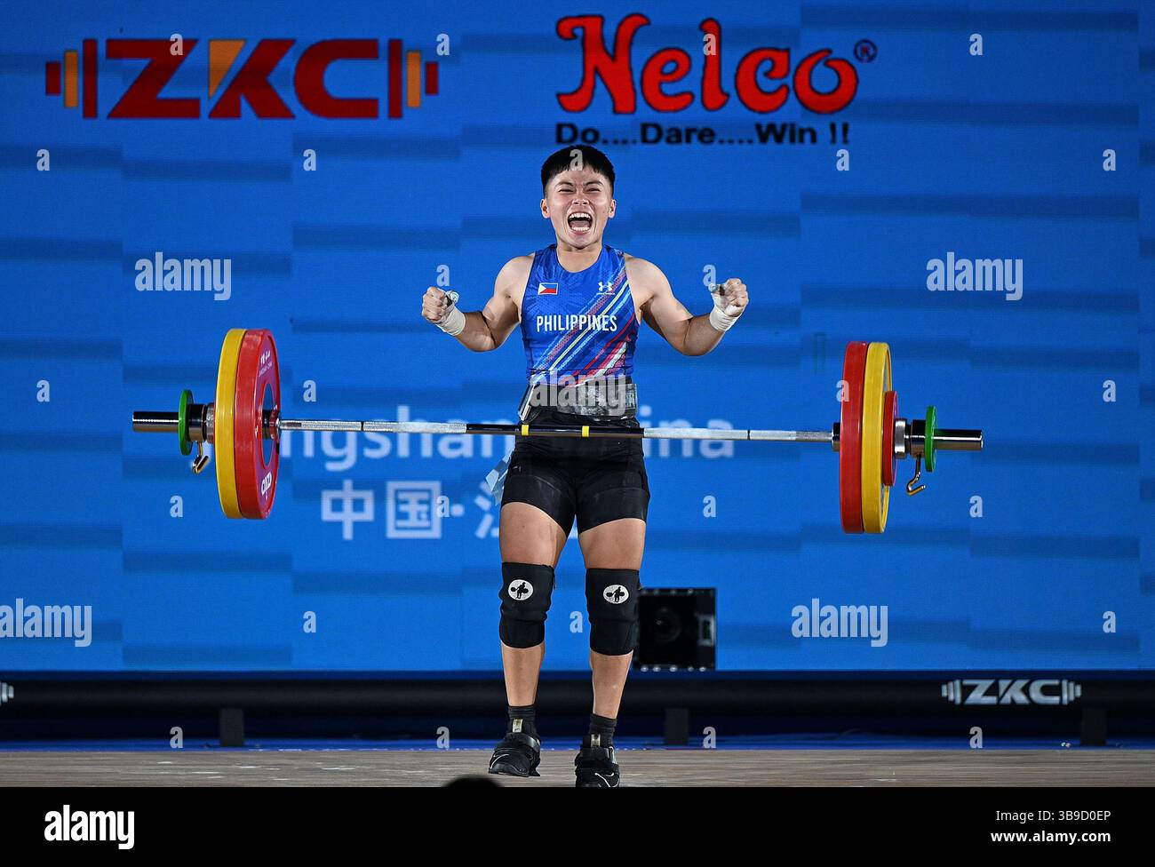 Jiangshan, China's Zhejiang Province. 9th May, 2025. Rosegie Ramos of ...