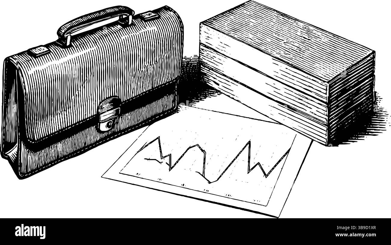 Office vintage strategy Cut Out Stock Images & Pictures - Alamy