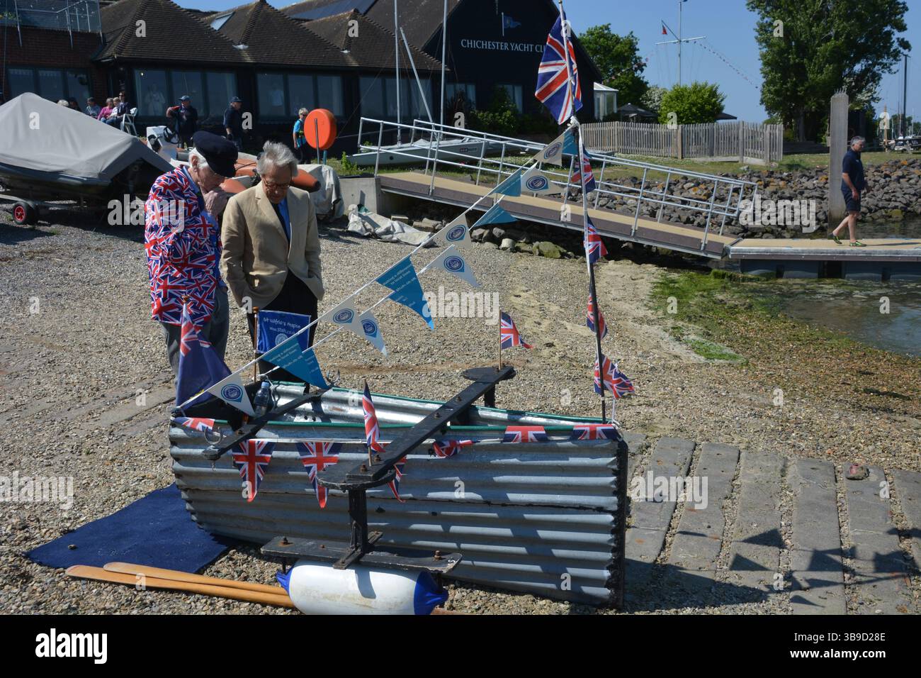 Army veteran Michael Stanley, known as 'Major Mick' at Chichester Yacht ...