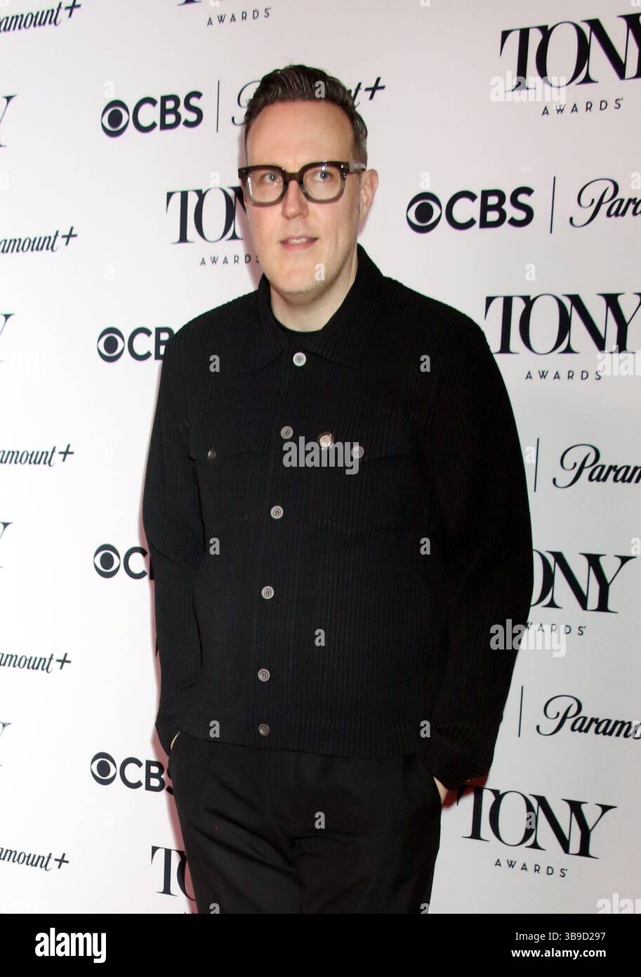 New York, NY, USA. 8th May, 2025. Dane Laffrey at the 78th Annual Tony ...