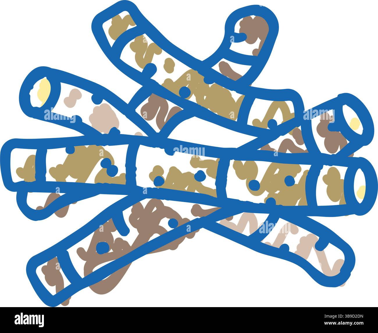 ashwagandha ayurvedic herb icon doodle illustration Stock Vector Image ...