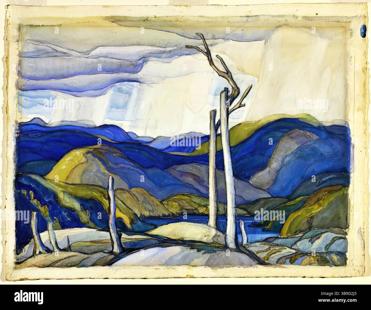 Snow Clouds – Franklin Carmichael Stock Vector Image & Art - Alamy