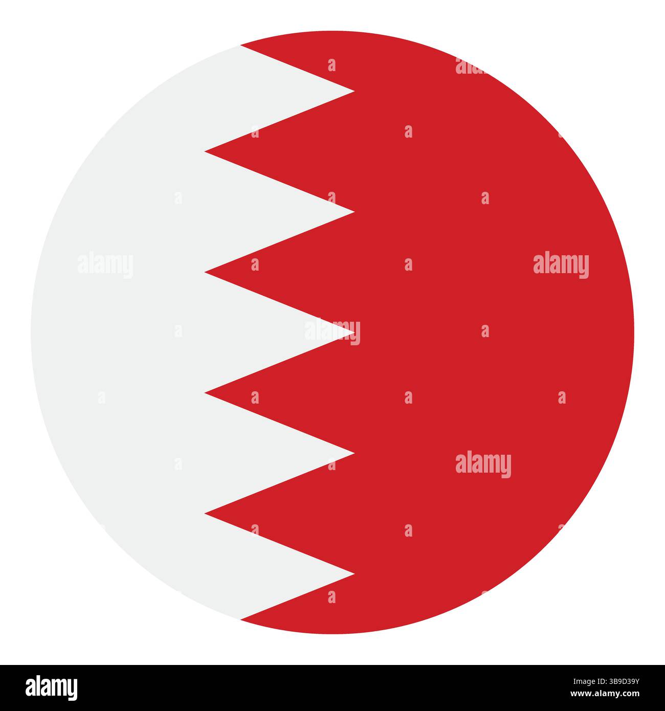 Flag of Bahrain. Bahrain flag. Bahrain circle flag logo icon computer ...