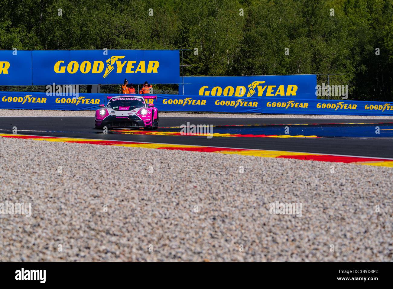 Spa Francorchamps, Belgium. 09th May, 2025. Porsche 911 - Iron Dames ...