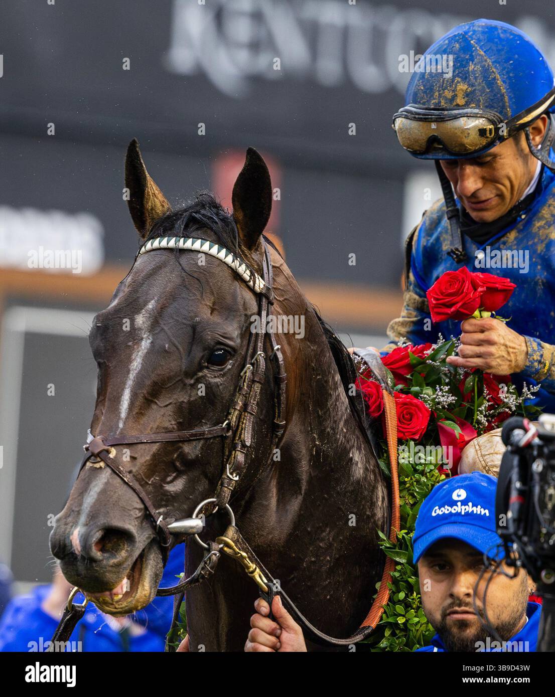 May 3, 2025, Louisville, Ky, USA: Sovereignty (18) ridden by Junior ...