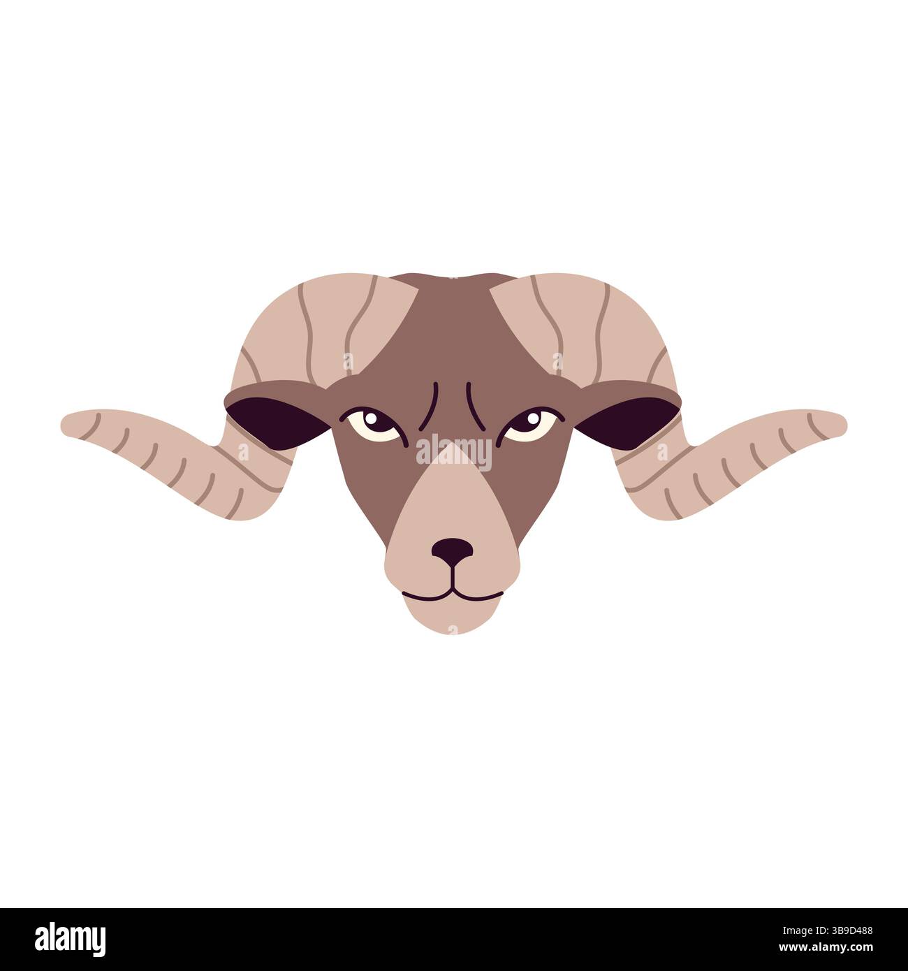 Ram head decoration Cut Out Stock Images & Pictures - Alamy